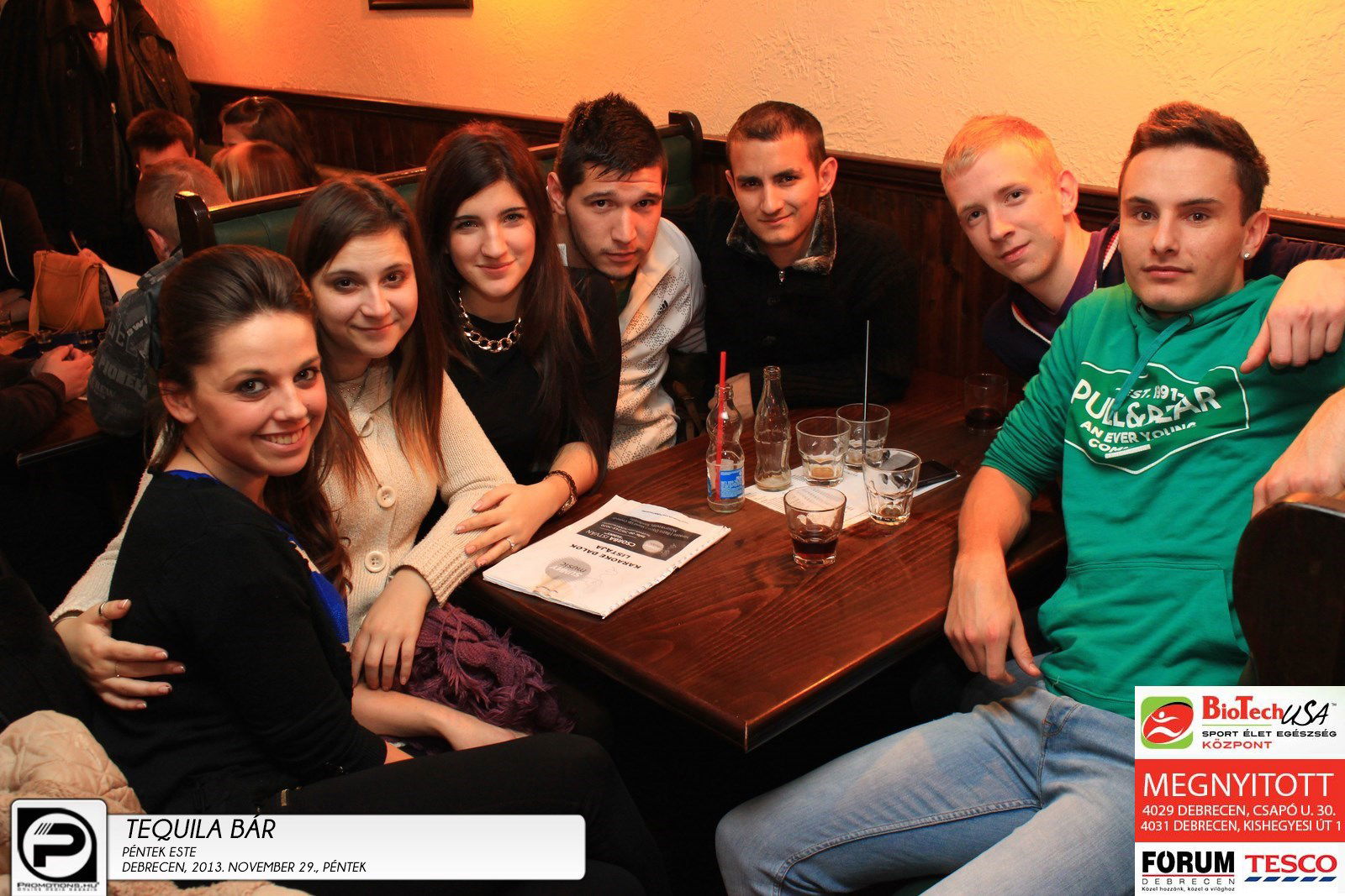 Debrecen, Tequila Bár- 2013. November 29., péntek este | Promotions.hu